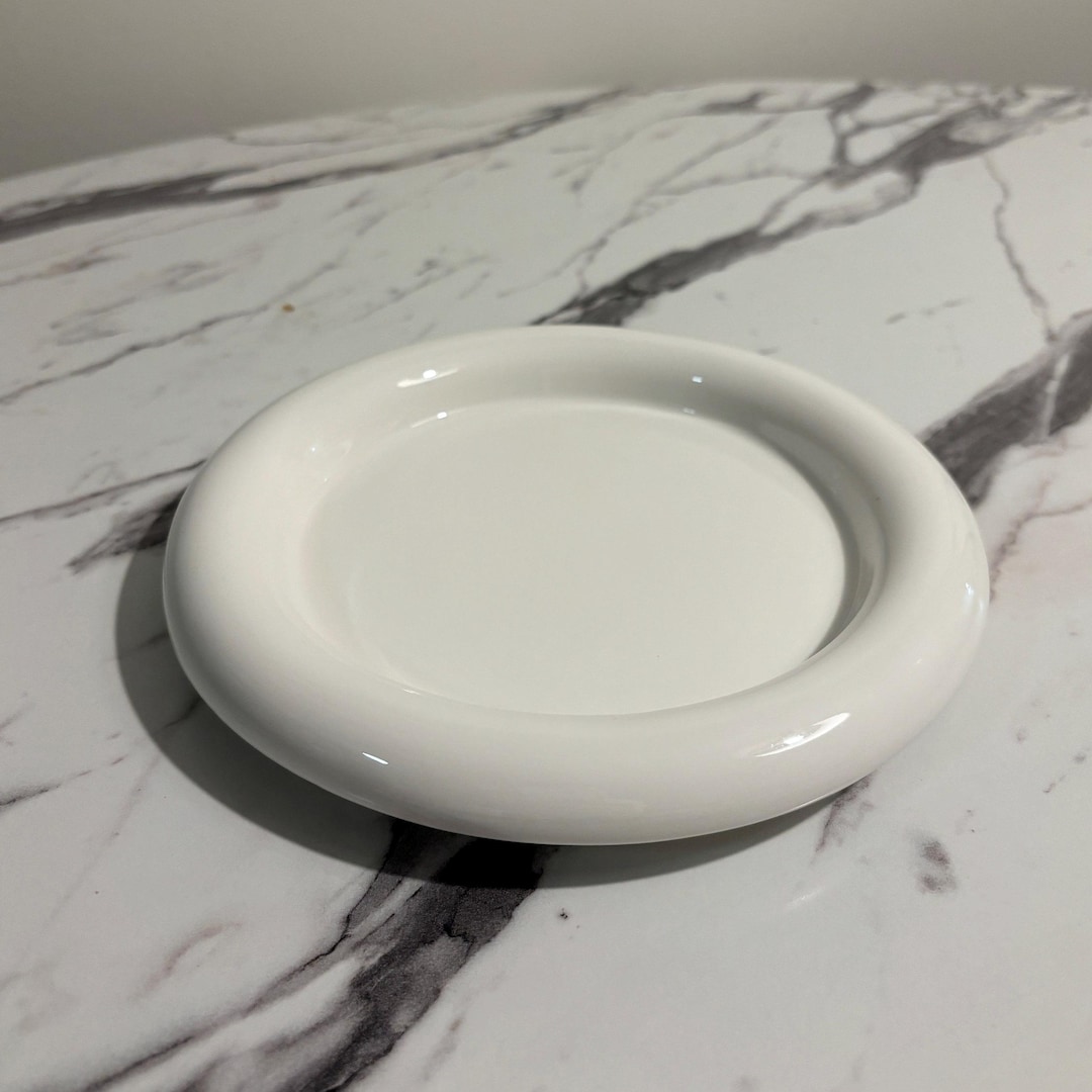Chunky Cloud Donut Shaped Bubble Ceramic Plate - Etsy