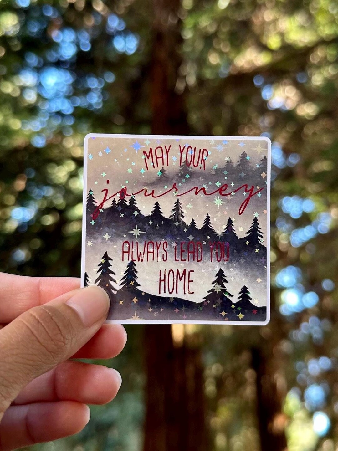 Journey Always Lead You Home Sticker | Planner Sticker | Vision Board ...
