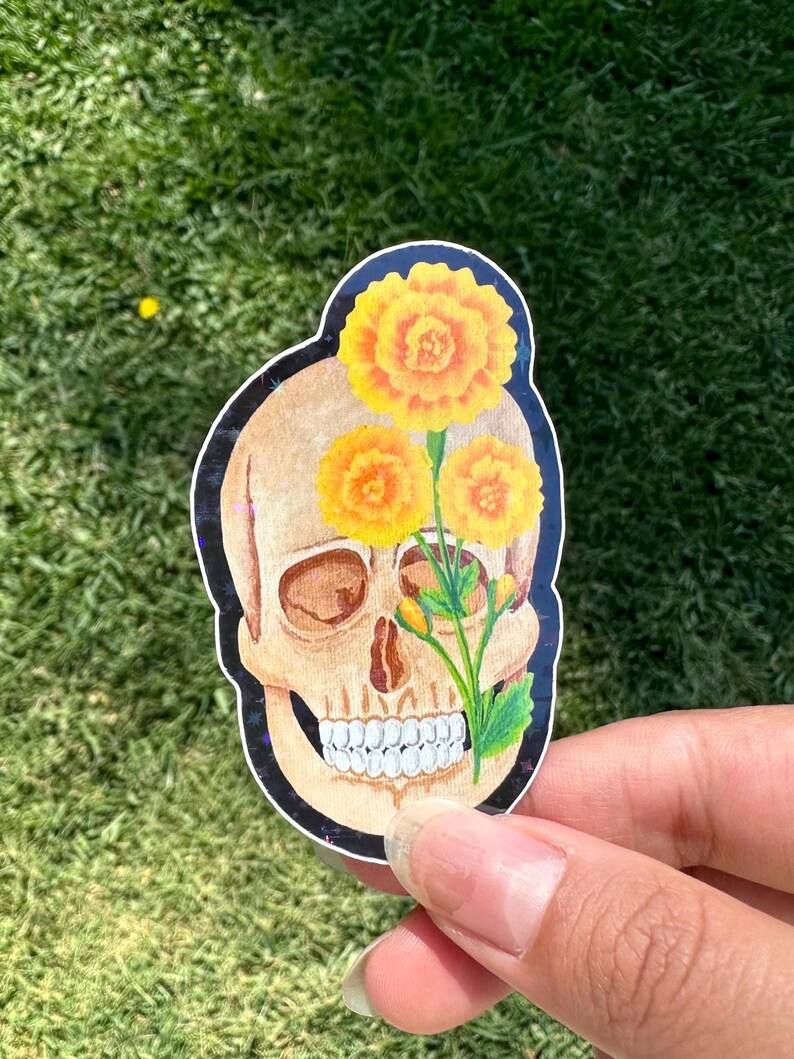 Dia Del Los Muertos / Halloween Sticker - Etsy