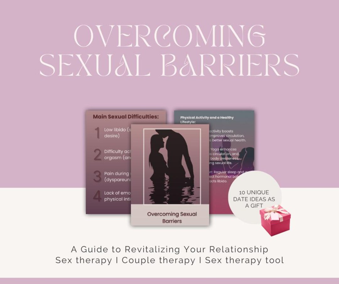 Guide Overcoming Sexual Barriers | Therapist Tools | Intimate Sex ...