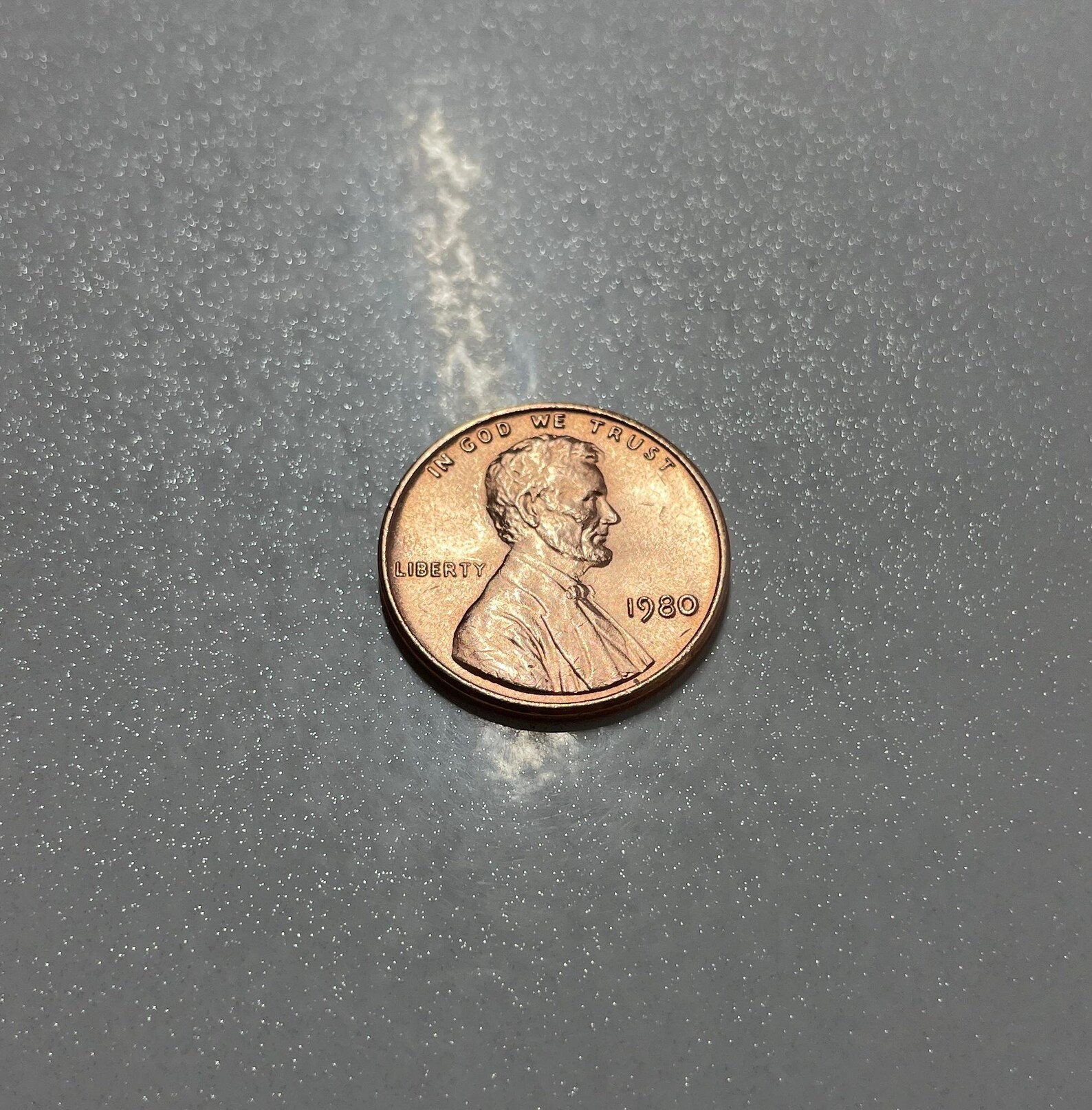1980 No Mint Mark Lincoln Penny US Coin Mint State Highly Sought-after ...