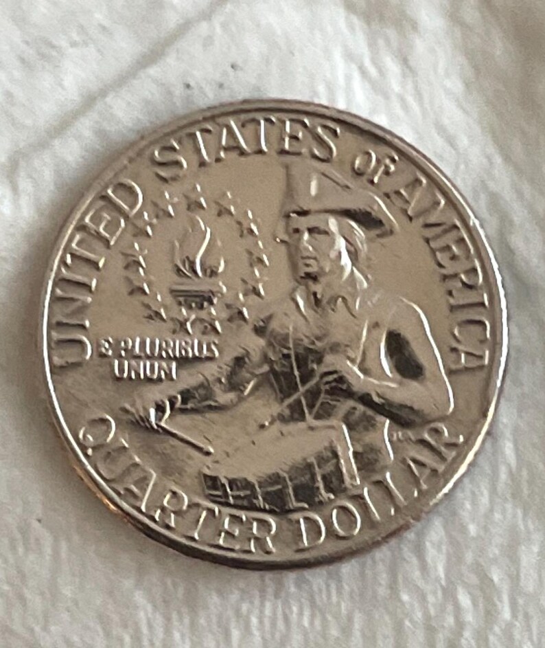 1976-D Washington Quarter 25 Cent 200th Anniversary Independence of USA ...