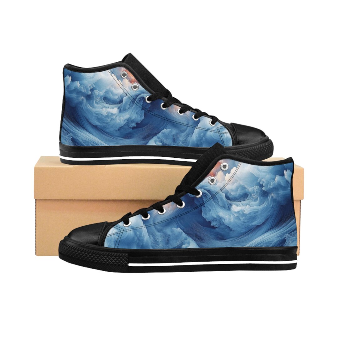 Cloud-inspired Men's Sneakers, New Year's Gift for Him, Classic Shoe ...