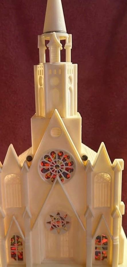 Raylite Electrical Church Vintage Christmas Light-silent Night Music - Etsy