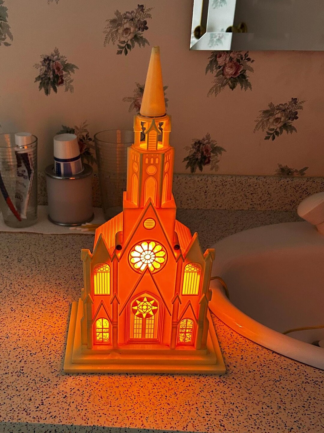 Raylite Electrical Church Vintage Christmas Light-silent Night Music - Etsy