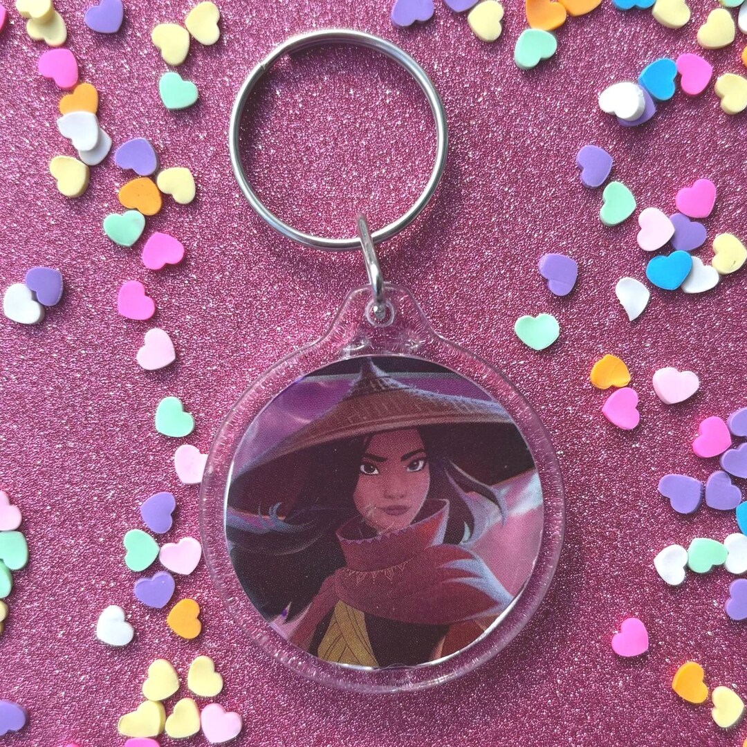 Lorcana Keychain Raya Rise of the Floodborn Disney TCG Accessories - Etsy