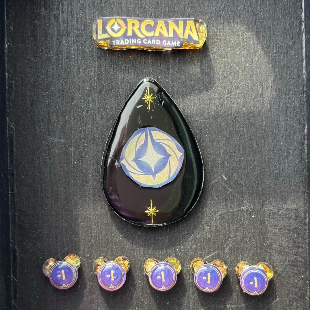 Lorcana Token Set Create Your Own Customized Disney TCG Damage Counters ...