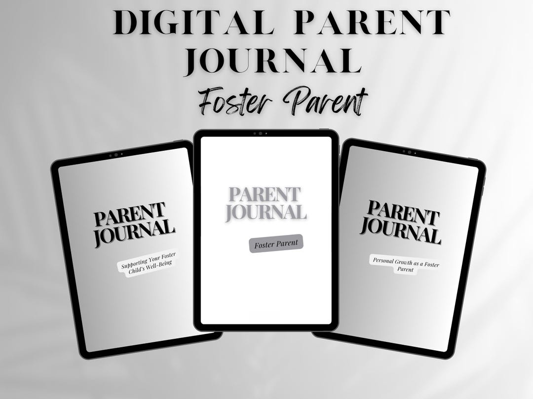 Foster Parent Journal Printable, Parent Journal Printable, Parent ...