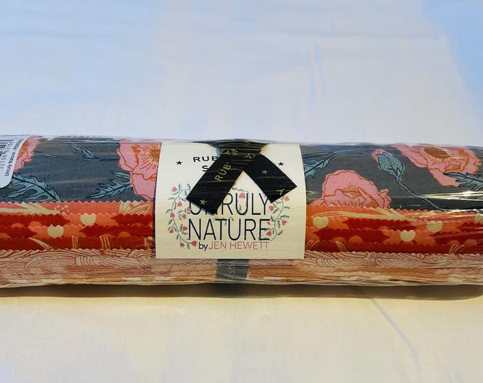 Unruly Nature Layer Cake Jen Hewitt Ruby Star Society Ten Inch Squares ...