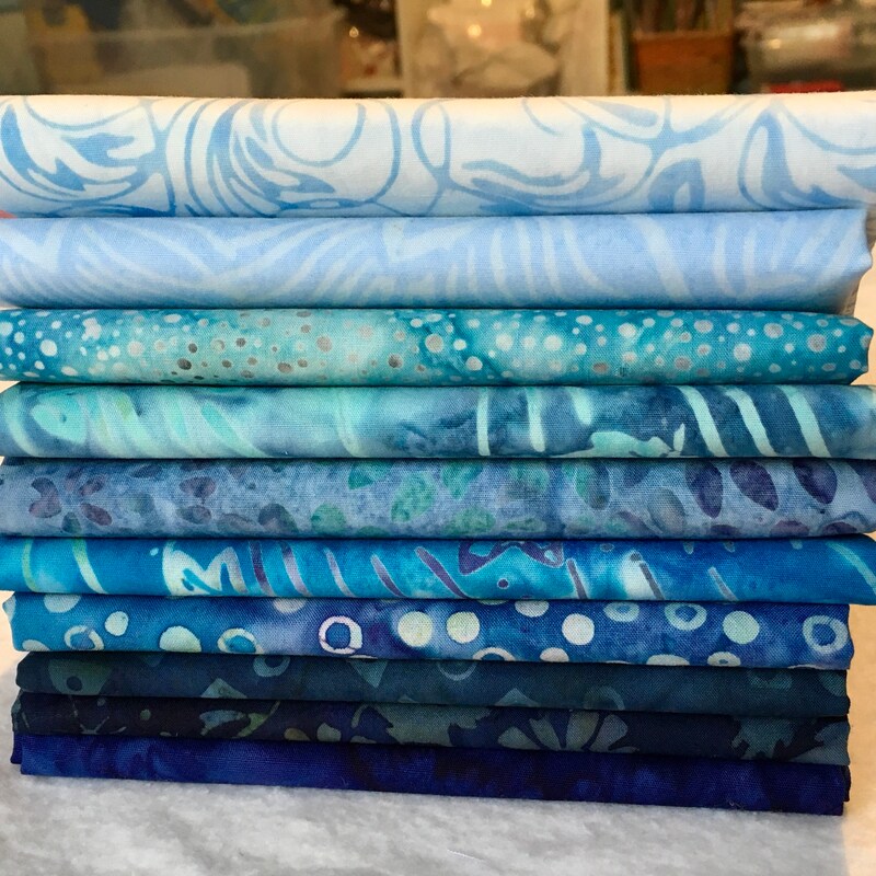 Turquoise Batik - Etsy