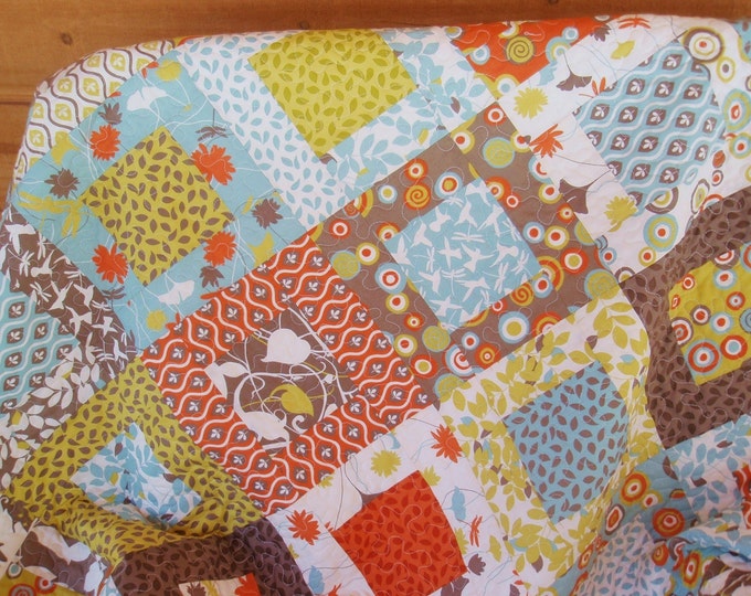 Modern Arcadia HANDMADE Twin Quilt Custom - Etsy