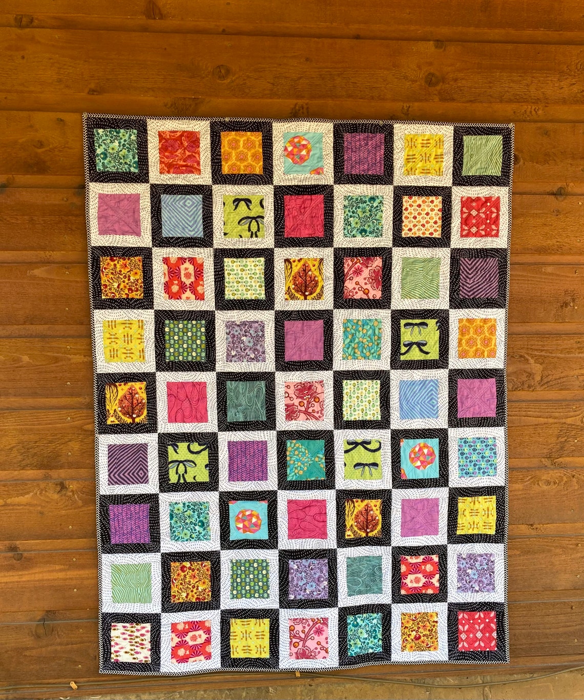 Quilt Baby Toddler Tula Pink Birds Bees Crib Nursery Bedding Bright ...