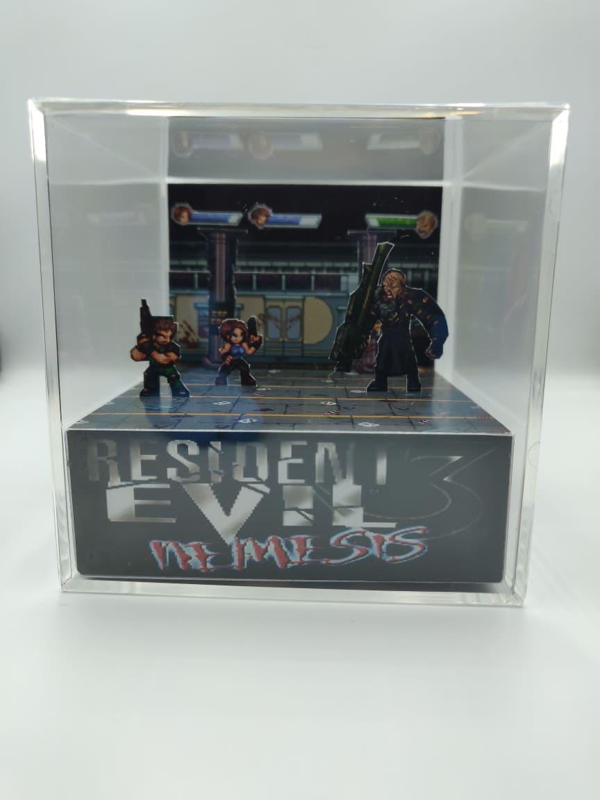Resident Evil 3: Nemesis 3D Cube Diorama - Etsy