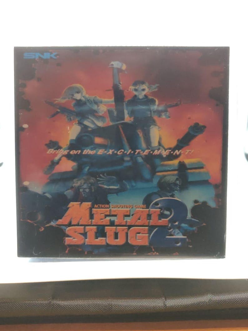 Metal Slug “2” 3D Cube Diorama - Etsy