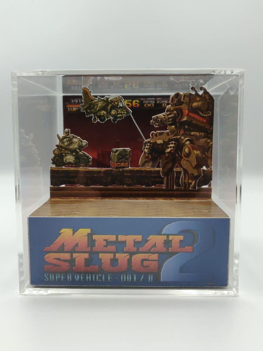 Metal Slug “2” 3D Cube Diorama - Etsy