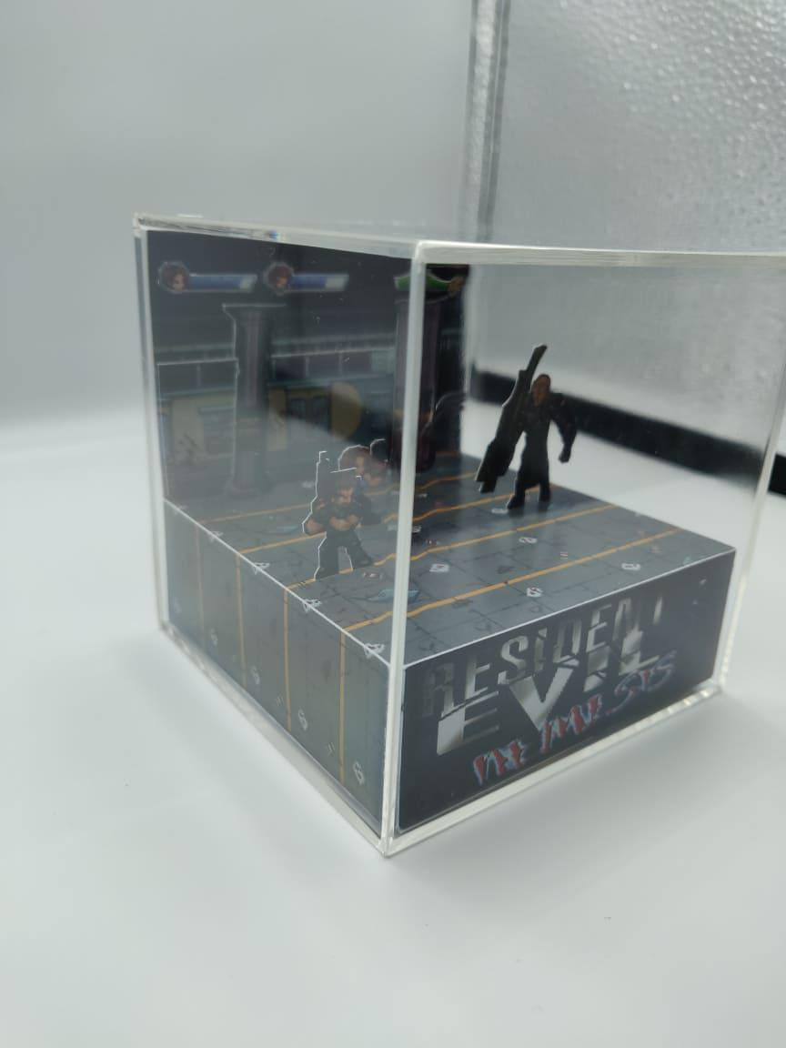 Resident Evil 3: Nemesis 3D Cube Diorama - Etsy