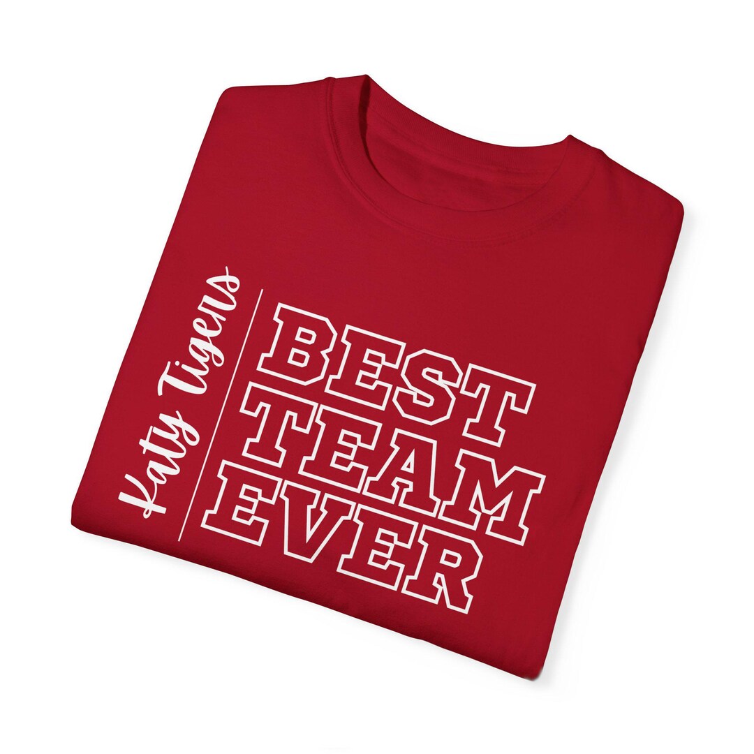 Custom Best Team Ever T-shirt, Personalized Team Spirit Tee, CUSTOM ...