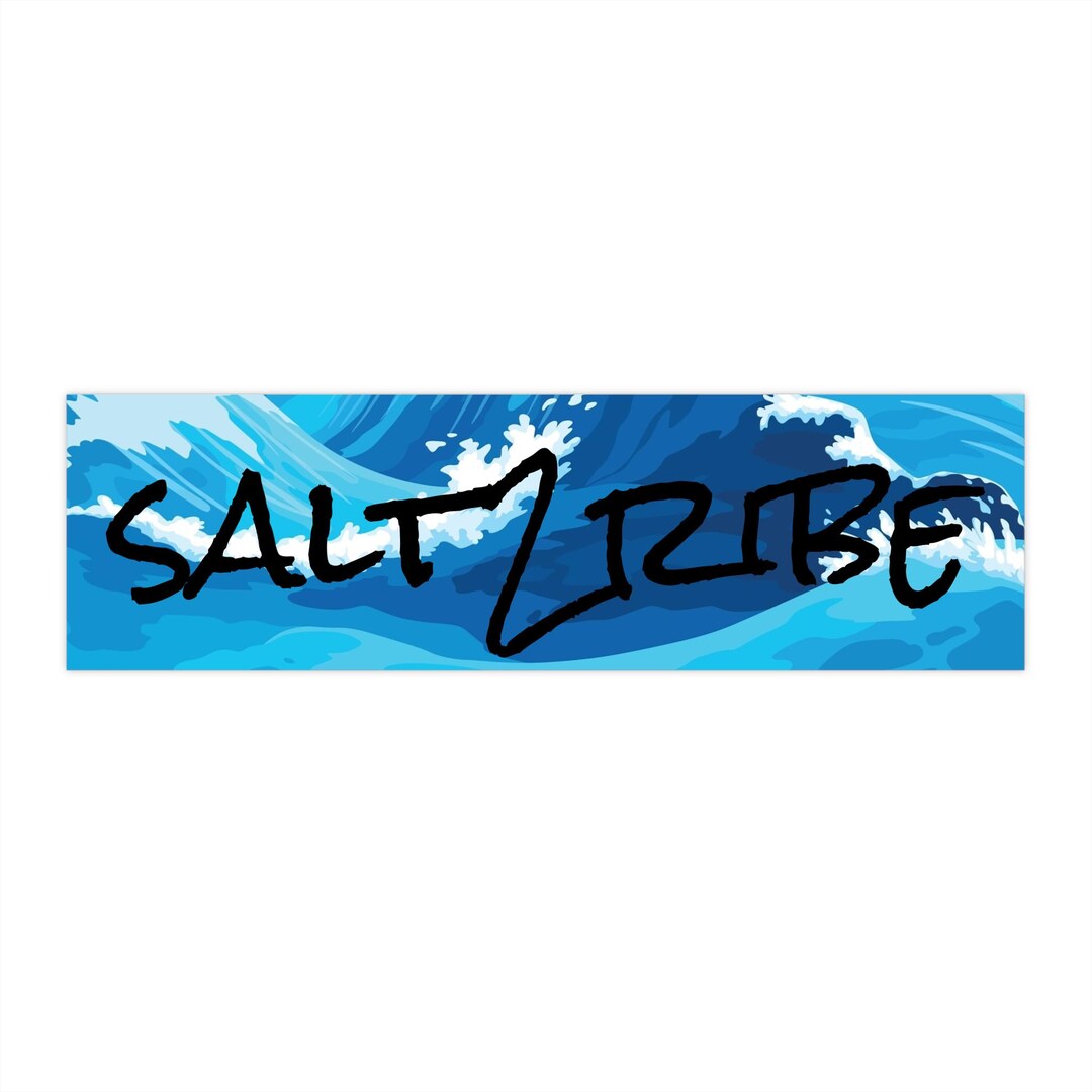Ocean Wave Bumper Stickers | Salt Tribe | Beach Decor, Car Accessories ...