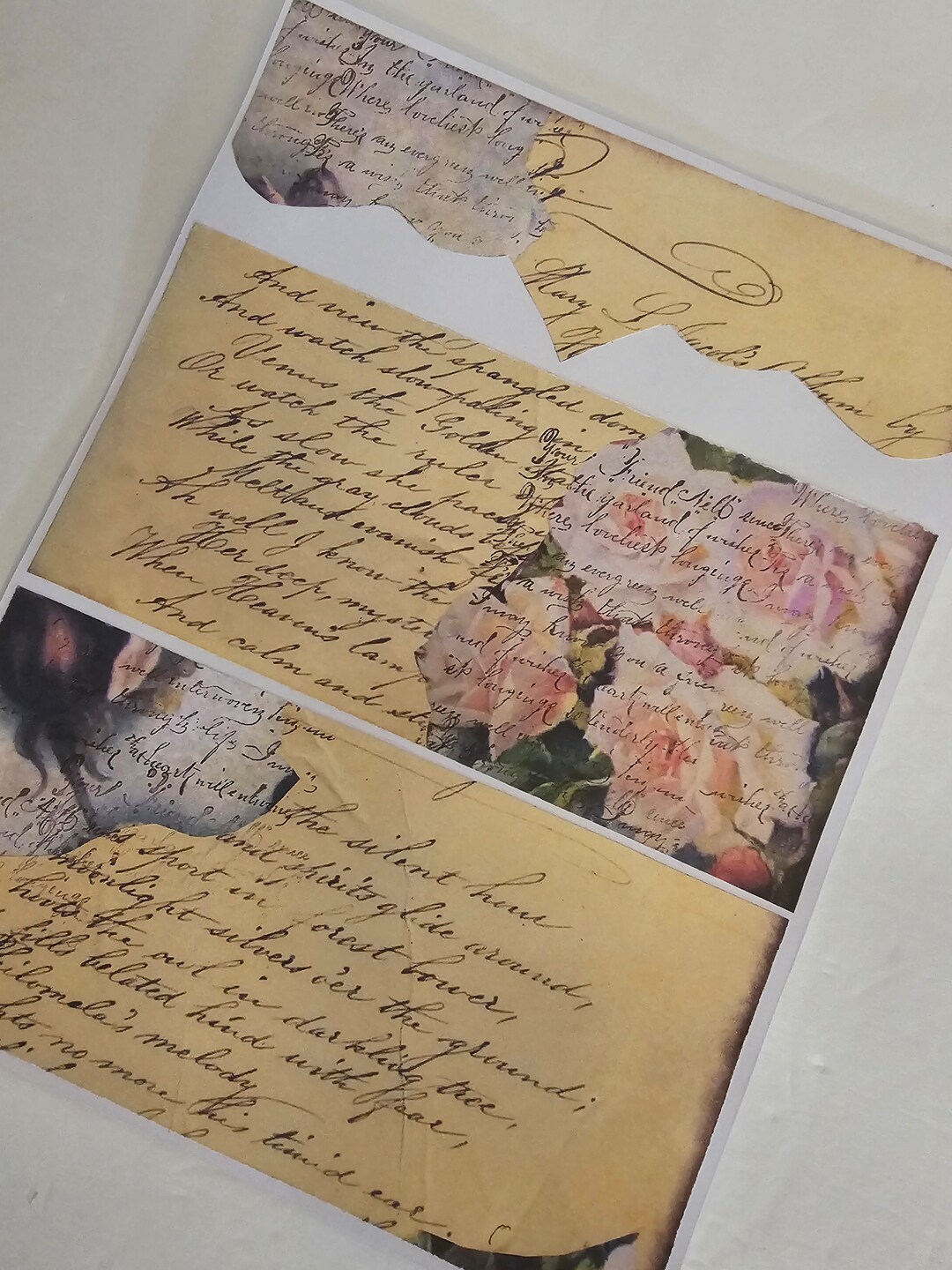 Printables she's so Vintage Fancy Envelopes Set of 4 & Flaps - Etsy