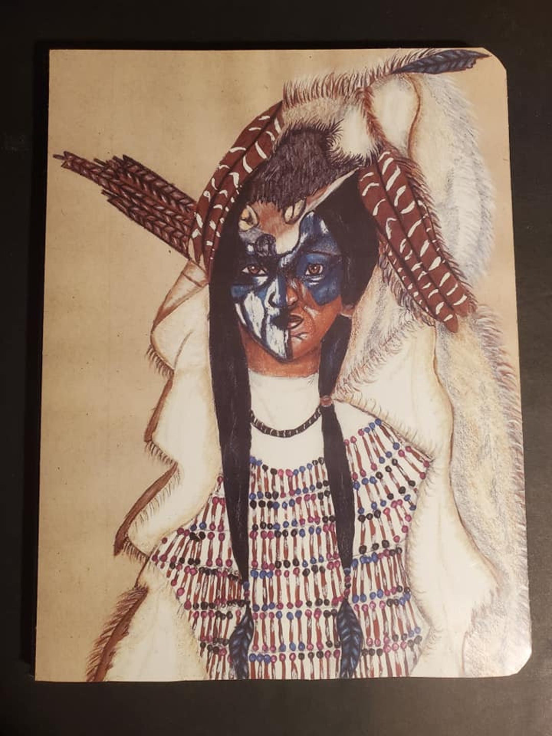 Angie Bell Custom Magical Journal native Warriors - Etsy