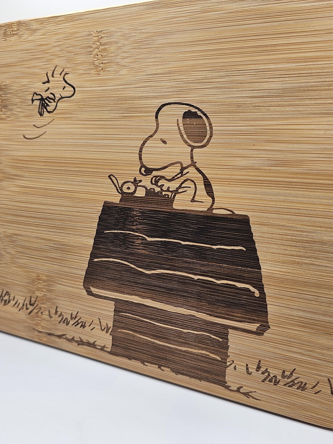 Snoopy on Dog House Charcuterie Cutting Board - Etsy