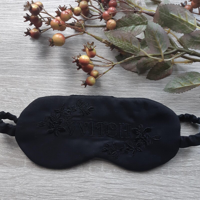 Gothic Sleep Mask - Etsy