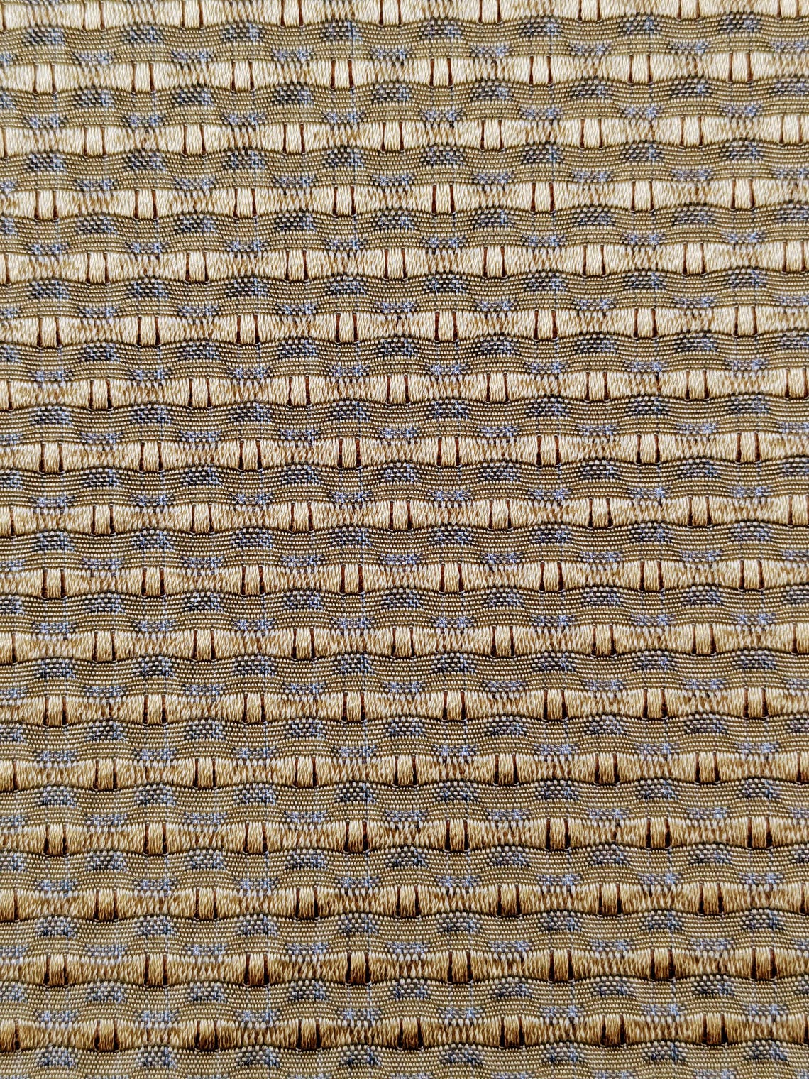 Vintage 80's Metallic Gold Pattern Upholstery Fabric - Etsy