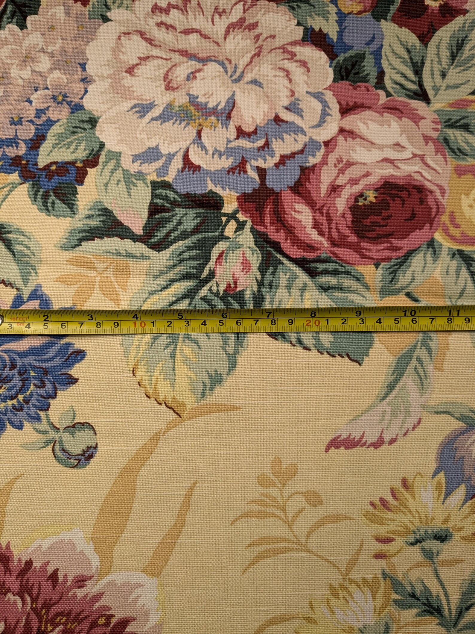 Vintage 80's Jay Yang Design Upholstery Fabric - Etsy