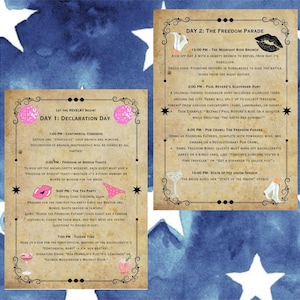 Last Declaration of Independence Founding Fathers Bachelorette Invite ...