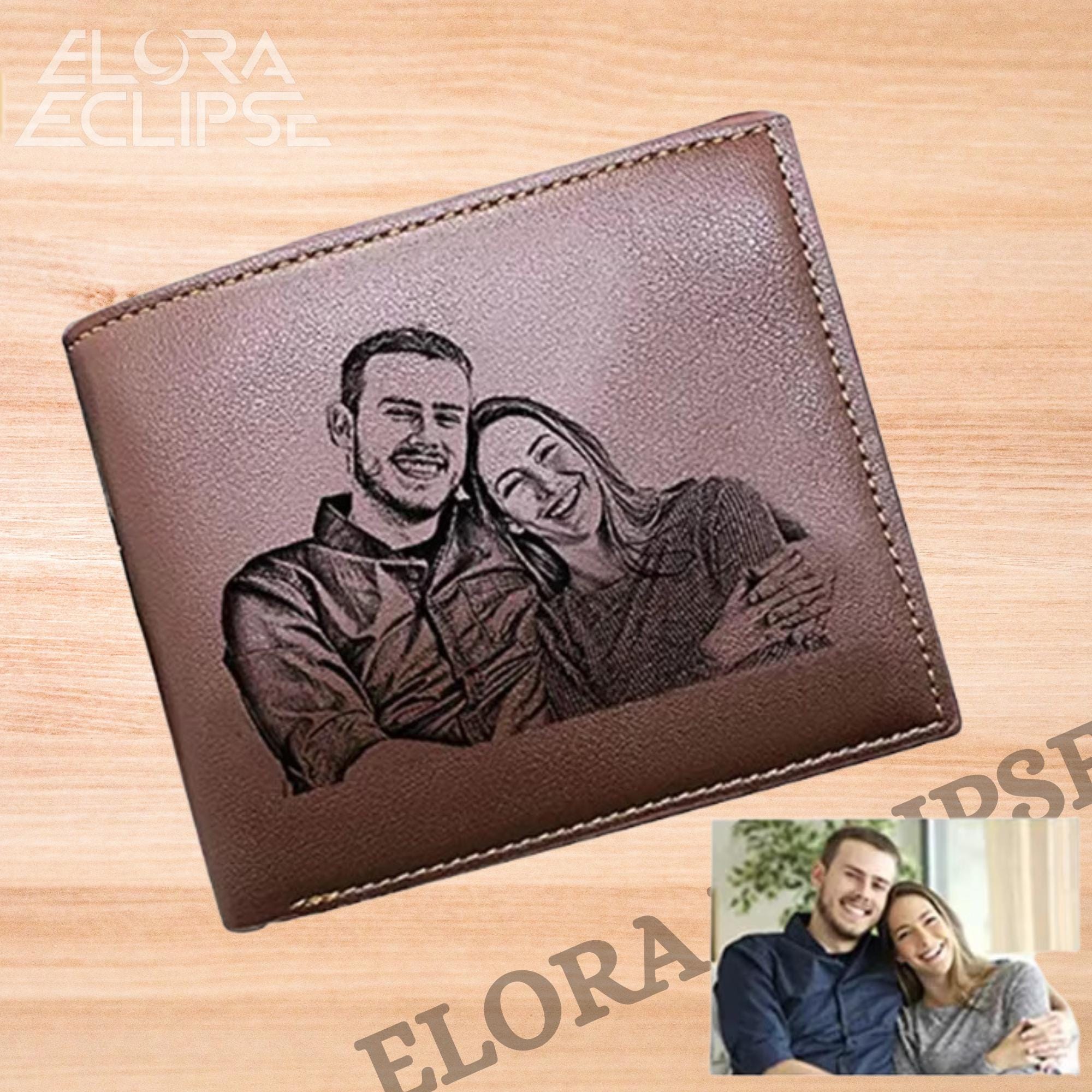 Leather photo wallet Etsy Mexico