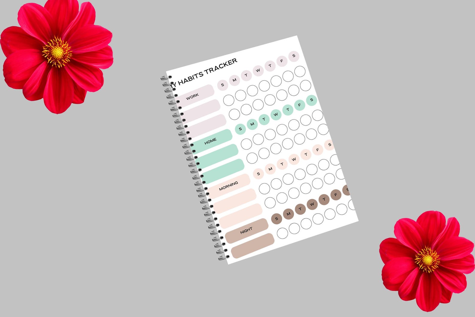 Colorful My Habit Tracker Planner | Habit Planner | Tracker Printable ...