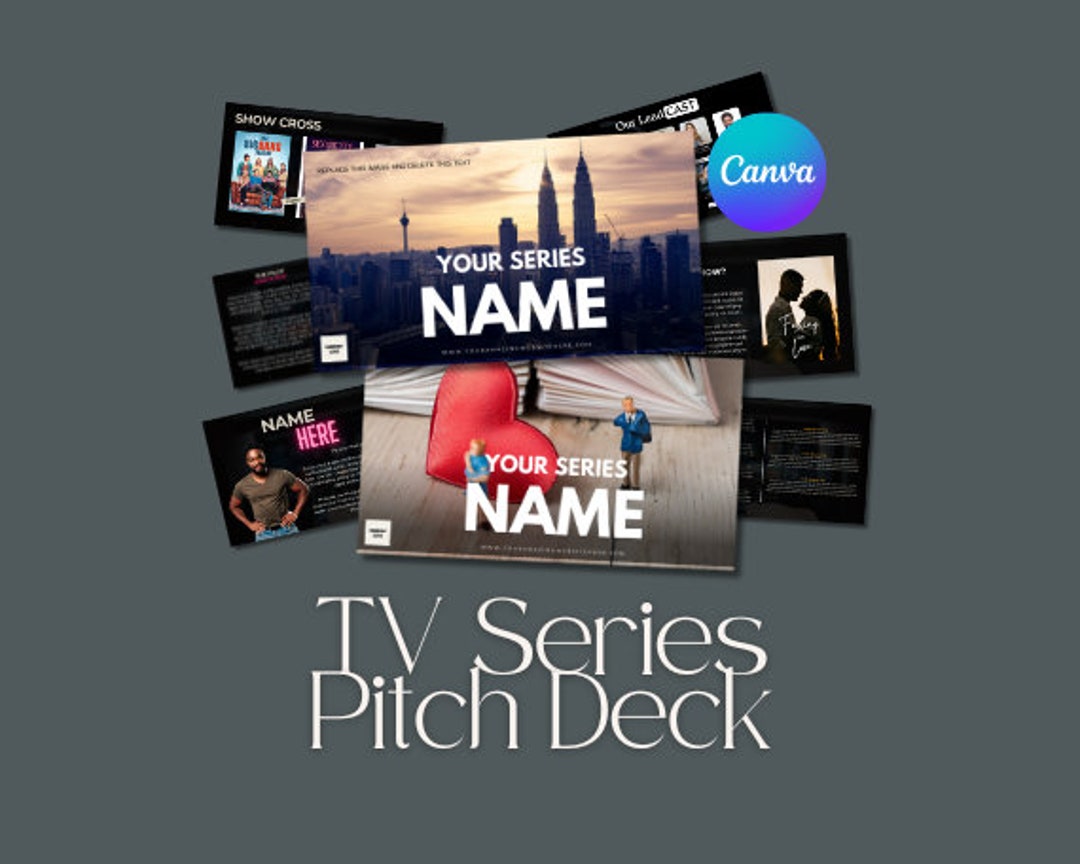 Fully Customizable TV Series Pitch Deck Template for Any Genre in Canva ...