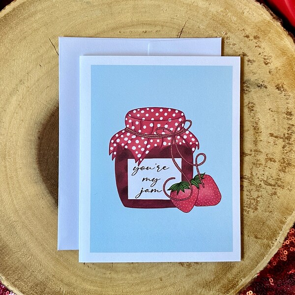 You're My Jam Card - Etsy