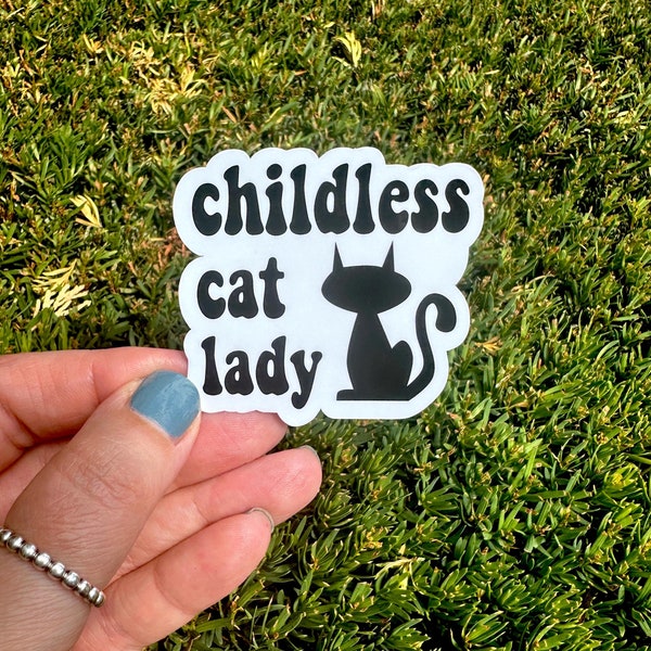 Cat Lady Harris Sticker - Etsy