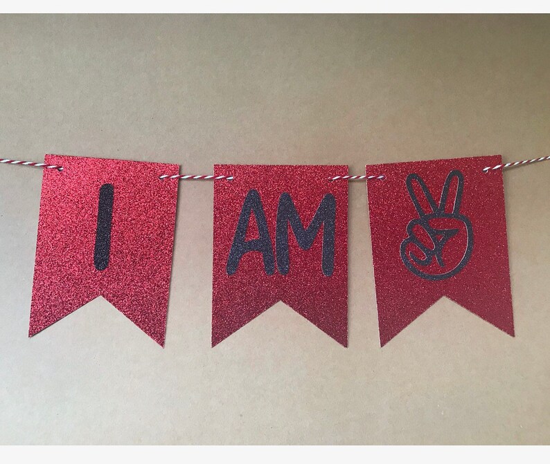 Two Cool Banner I Am Two Two Cool High Chair Banner Two | Etsy