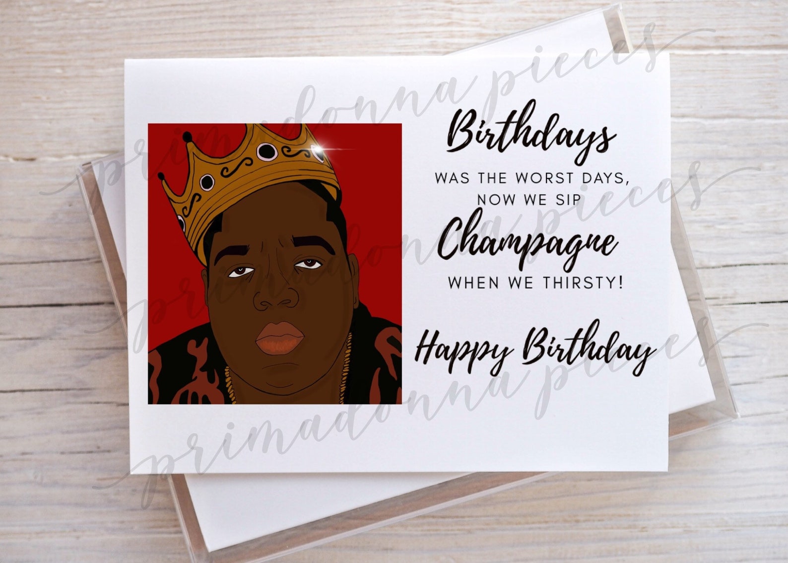 Hip Hop Music Birthday Card Rapper Birthday Card Rap | Etsy