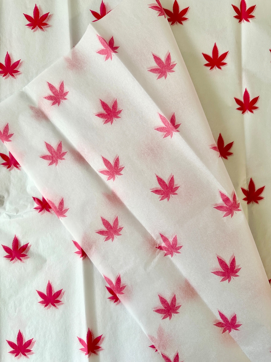Pot Leaf Tissue Paper qty. 8 Sheets Cannabis Tissue Paper Cannabis Gift ...