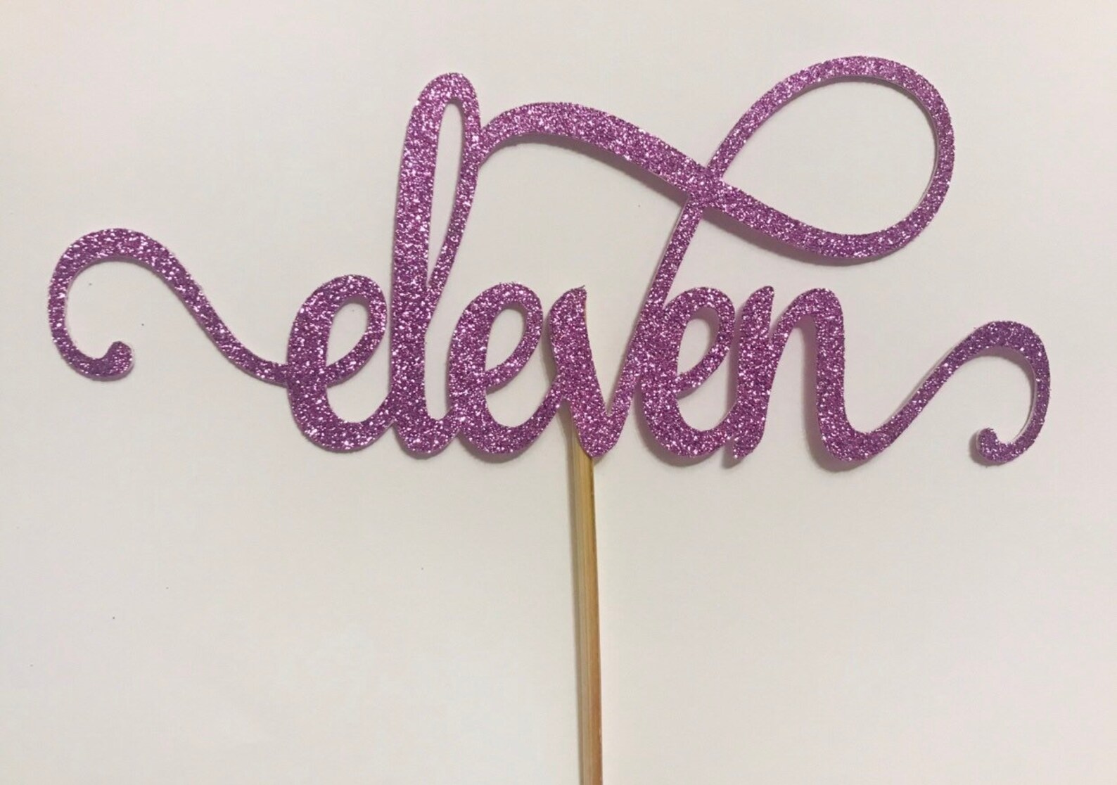 Age Cake Topper| Number Cake Topper| Eleven Cake Topper| 11 Cake Topper ...