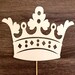 Crown Cake Topper Crown Centerpieces Royal Birthday - Etsy
