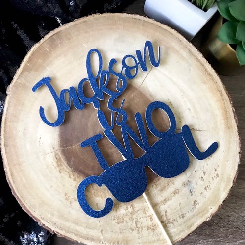 Two Cool Cake Topper 2 Cool Age Cake Topper I Am Two Cake | Etsy