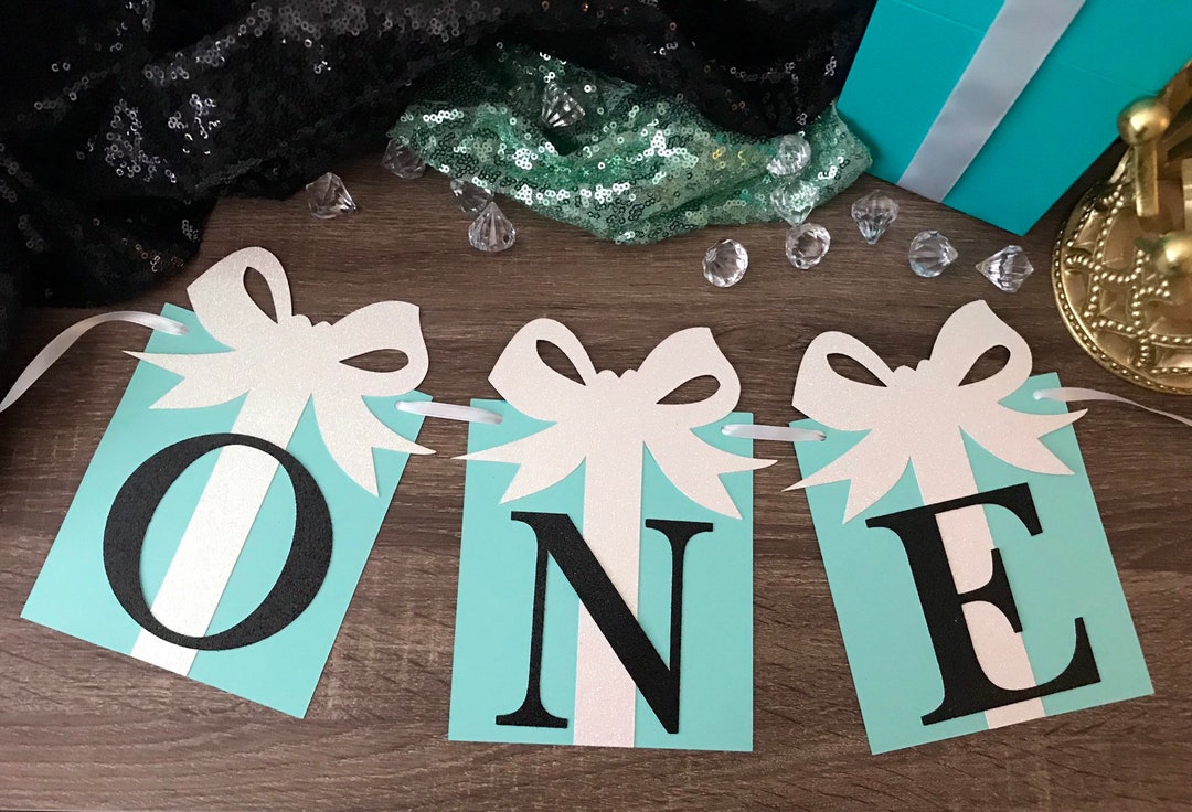 First Birthday Banner| One Banner| Audrey Hepburn| Baby and Co.| Bride ...