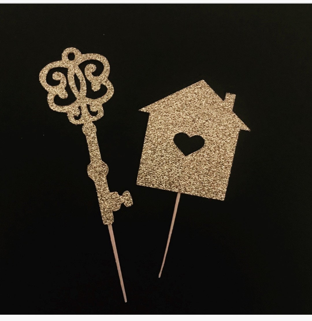 Home Sweet Home Cupcake Toppers (qty. 6)| Housewarming Toppers ...
