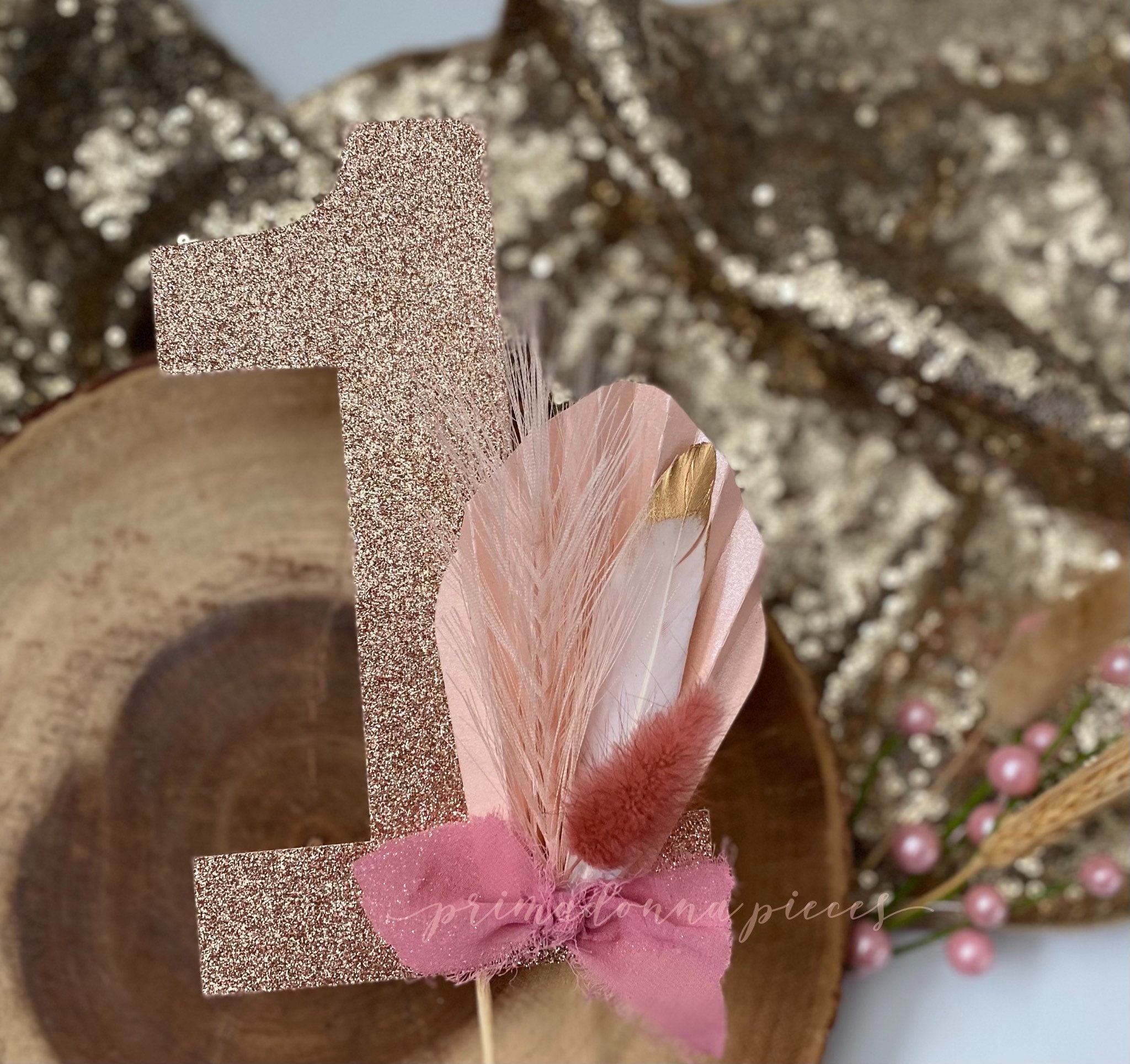 Boho Cake Topper| Boho First Birthday| Boho Rainbow Party| Boho ...