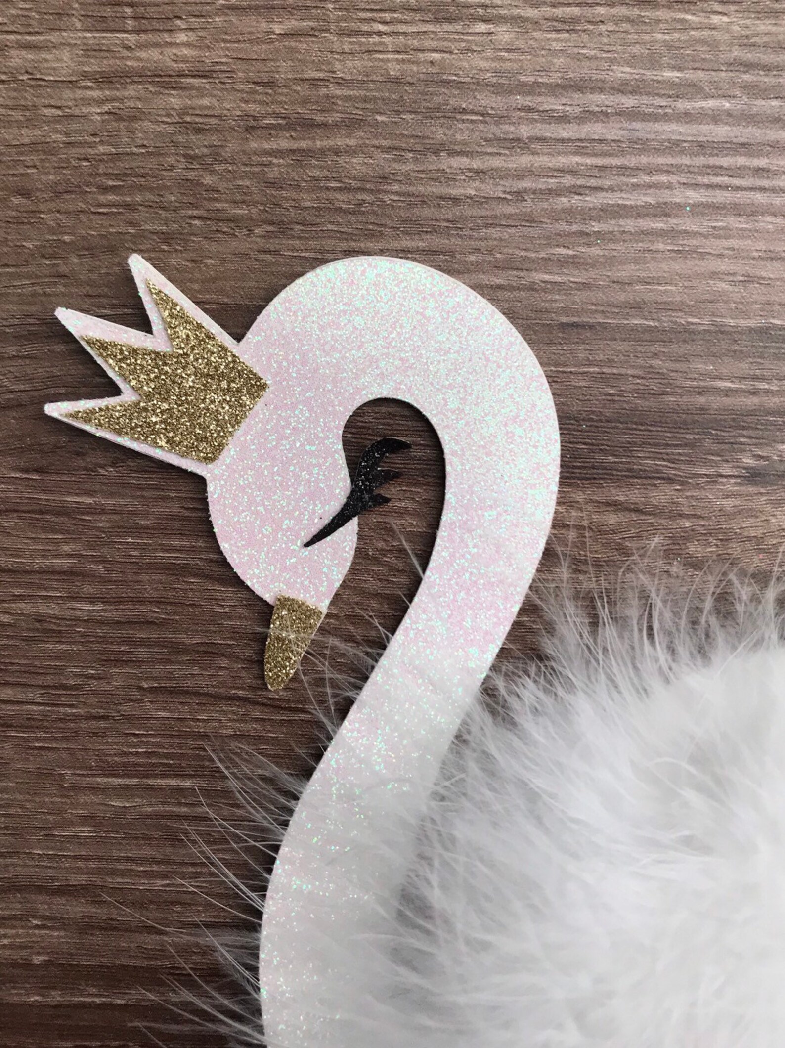 Swan Cake Topper Swan Birthday Baby Shower Cake Topper Swan - Etsy