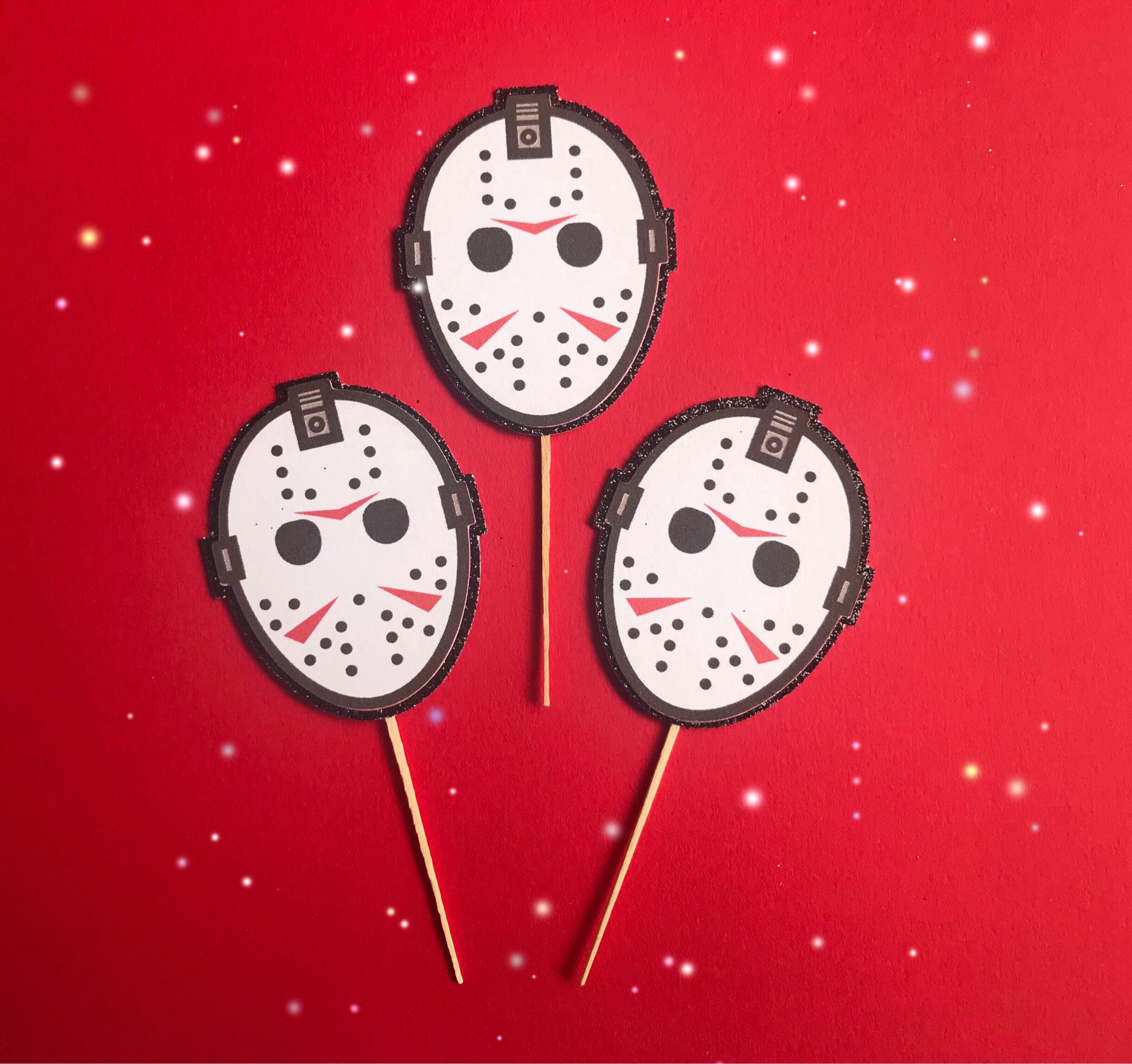 Friday 13th Jason Vorhees\u2019s Cake Topper Paper & Party Supplies ...