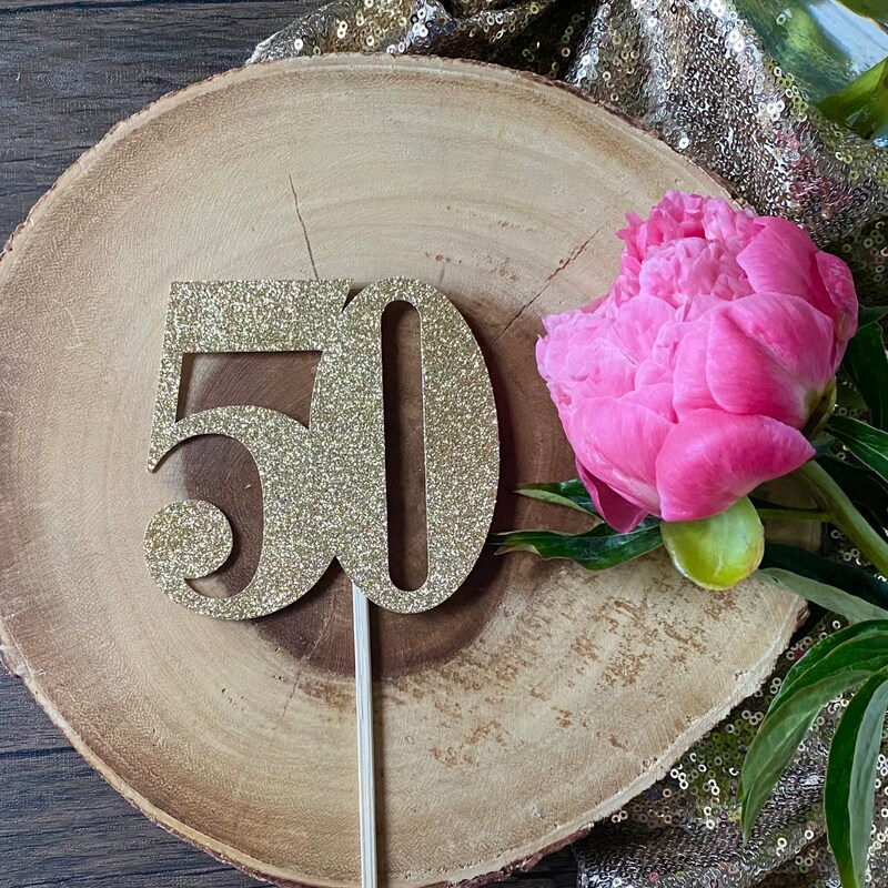 Number on a Stick - Etsy
