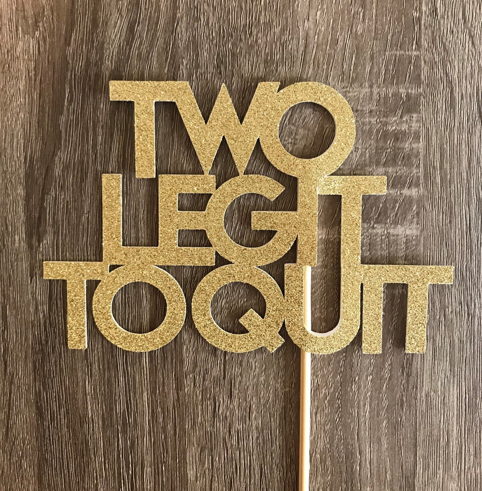 Two Legit to Quit Cake Topper| Two Legit Party| 90s Party Decor| Two ...