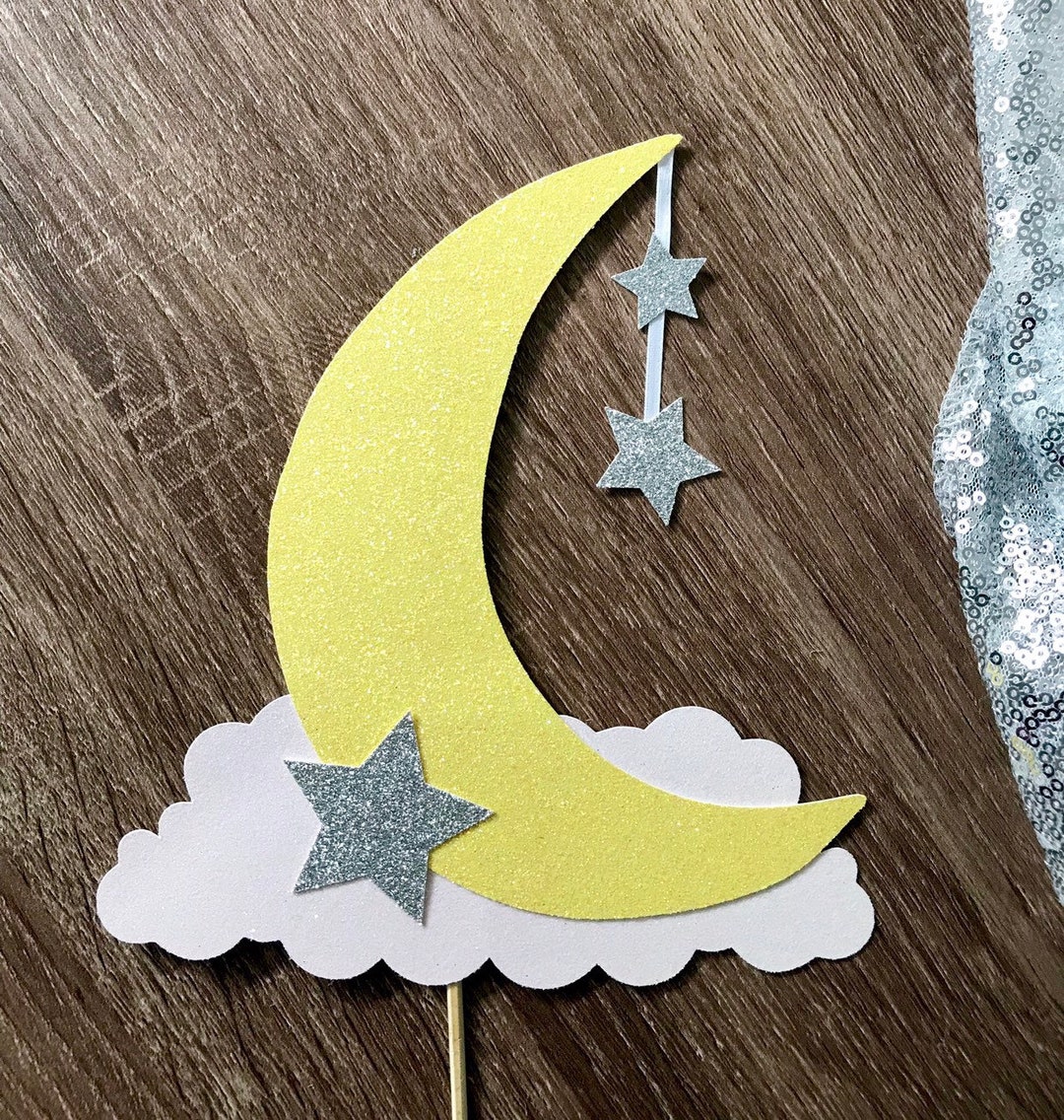 Moon Cake Topper| Twinkle Twinkle Little Star| to the Moon and Back ...