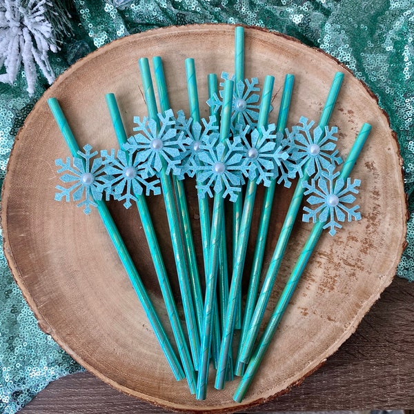 Frozen Straw - Etsy