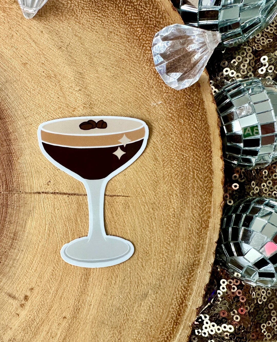 Espresso Martini Cocktail Sticker| Martini Birthday| Espresso Martini ...